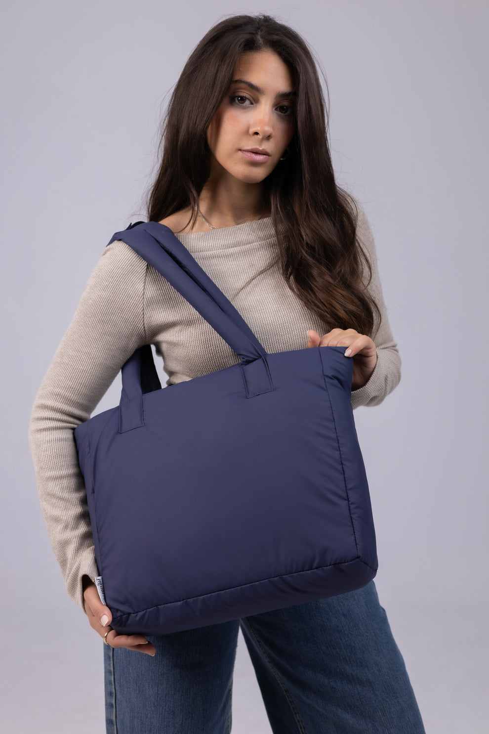 Medium Roza Bag - Navy Blue – rozvilaj