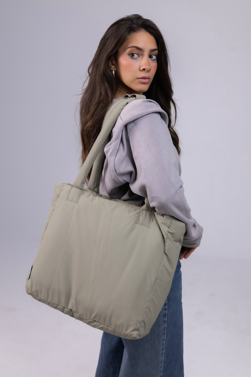 Large Roza Bag - Green – rozvilaj